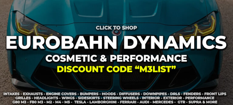 Coupon discount codes for BMW aftermarket parts and mods