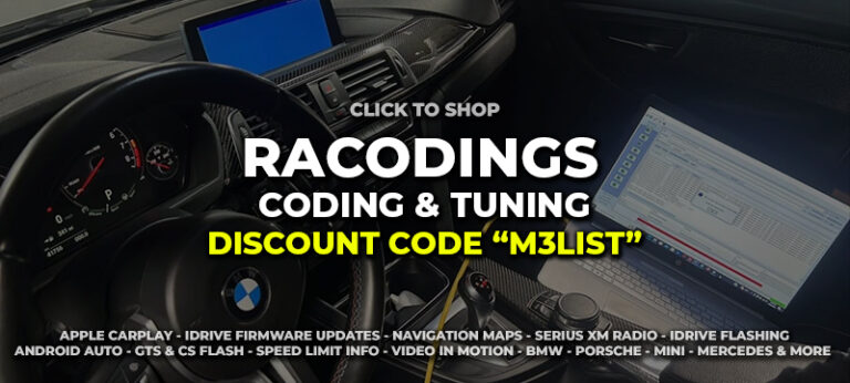 Coupon discount codes for BMW aftermarket parts and mods