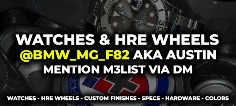 Coupon discount codes for BMW aftermarket parts and mods