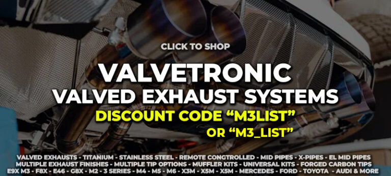 Coupon discount codes for BMW aftermarket parts and mods
