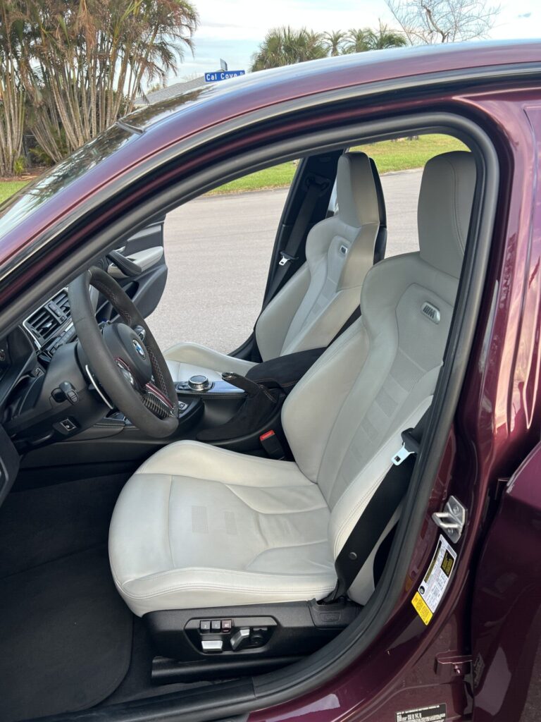 Individual Wildberry Metallic BMW F80 M3! Dark purple factory paint color.