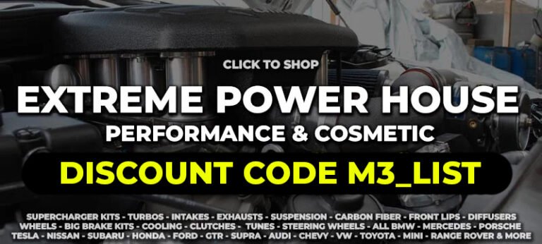 Coupon discount codes for BMW aftermarket parts and mods