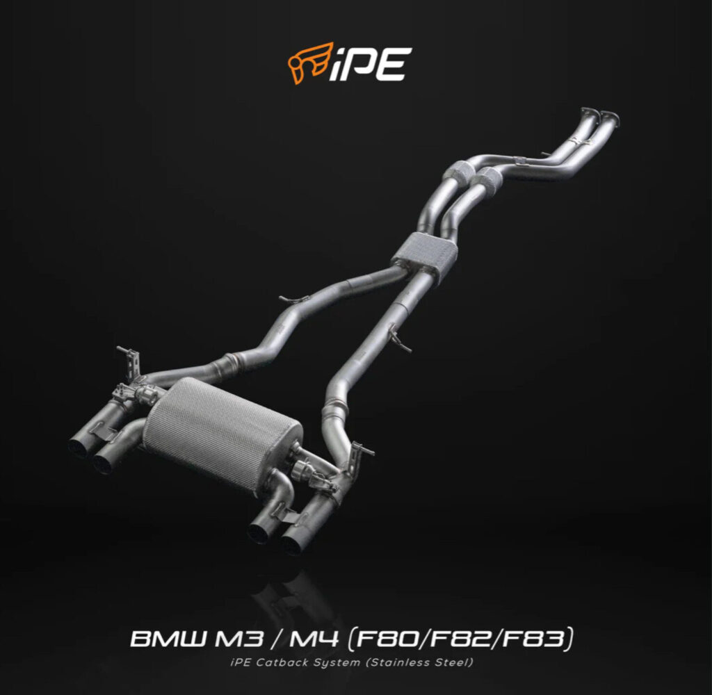 IPE exhaust for BMW F80 M3 and F82 M4 Innotech F8X